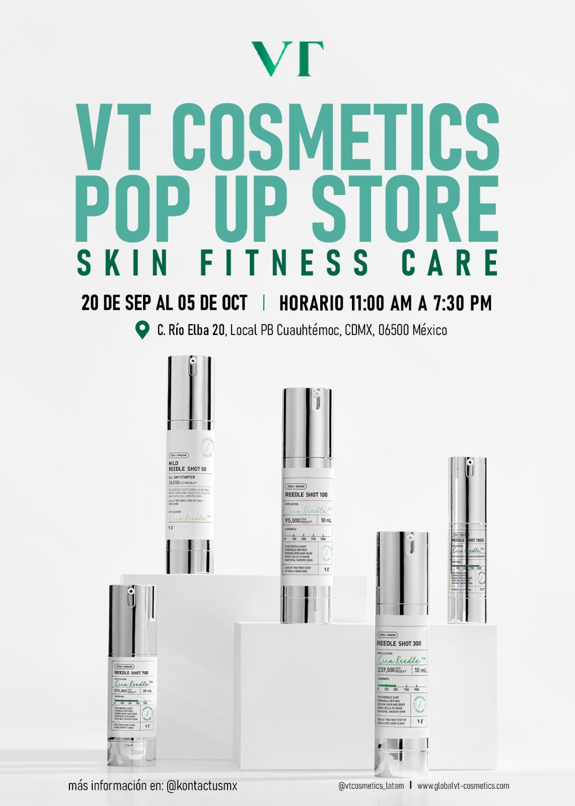 La popular marca de K-Beauty, VT Cosmetics, abre Pop Up Store en la ...